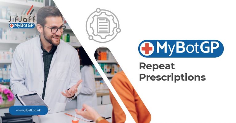 Automate Repeat Prescriptions in NHS Primary Care | MyBotGP